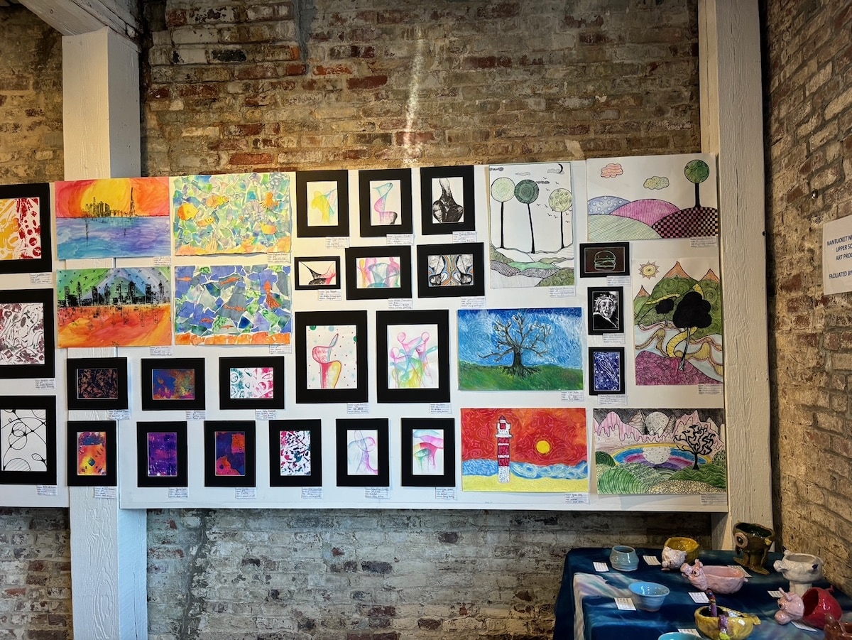 Nantucket Student Art on Display in AAN's Big Gallery - Yesterdays ...